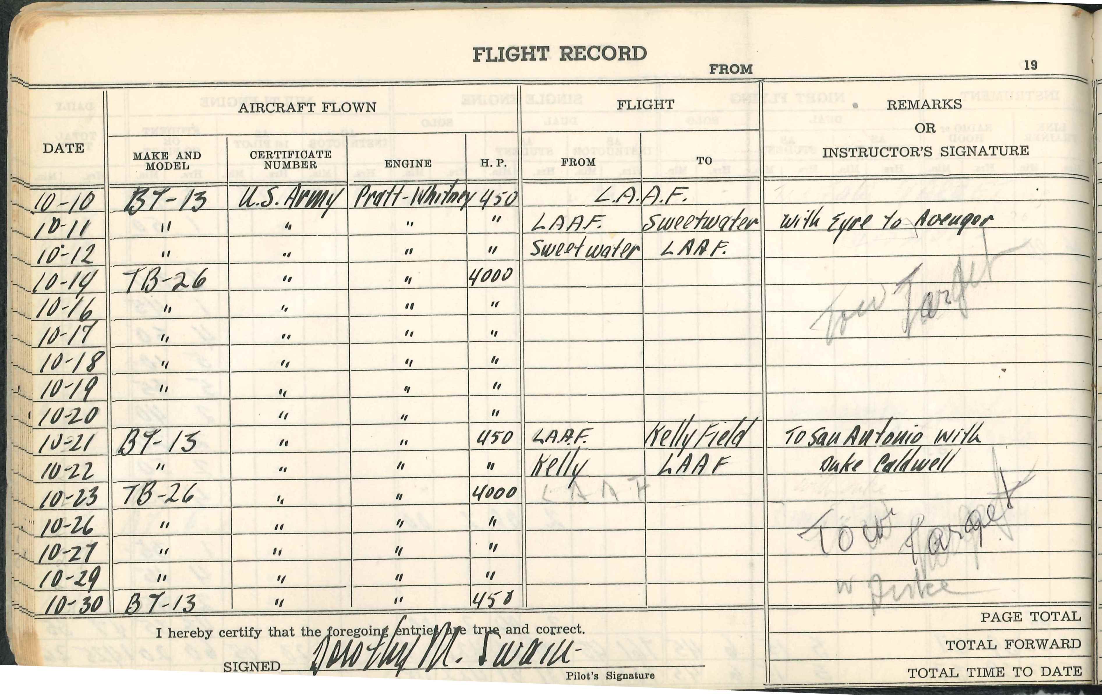 Dot s Log Book
